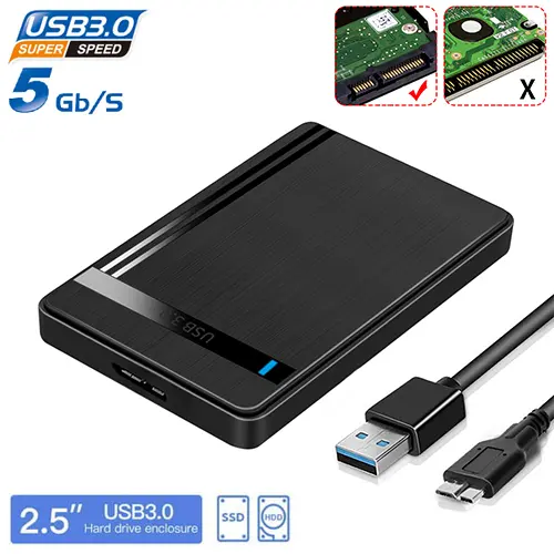 USB3.0 2.5inch Hard Disk Drive Enclosure - toko.lk
